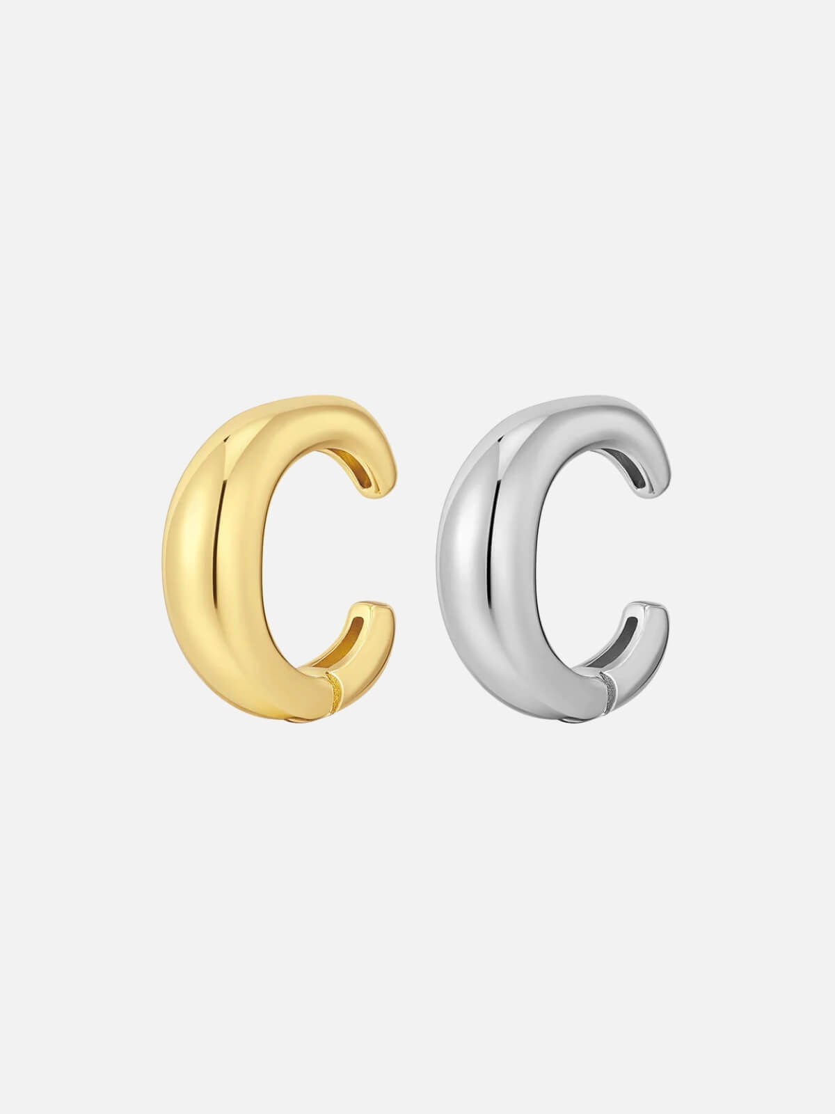 Hinge Ear Cuff - Two Tone